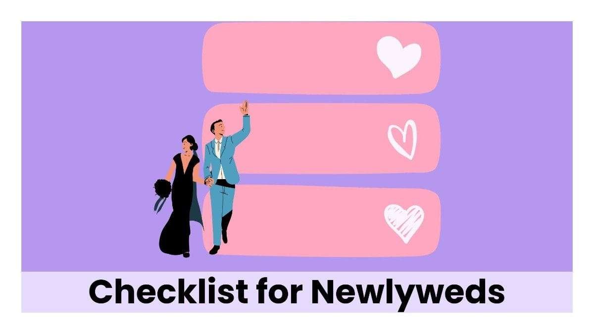 Newlywed Couple's Checklist | Build Your Marriage Foundation