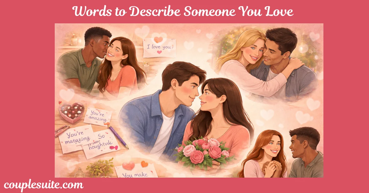 Words to Describe Someone You Love That Feel Genuine